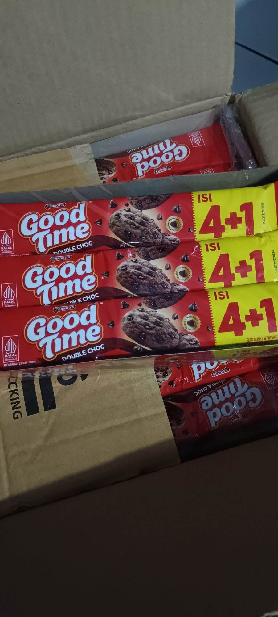 Goodtime biskuit coklat 2000 pack | Lazada Indonesia