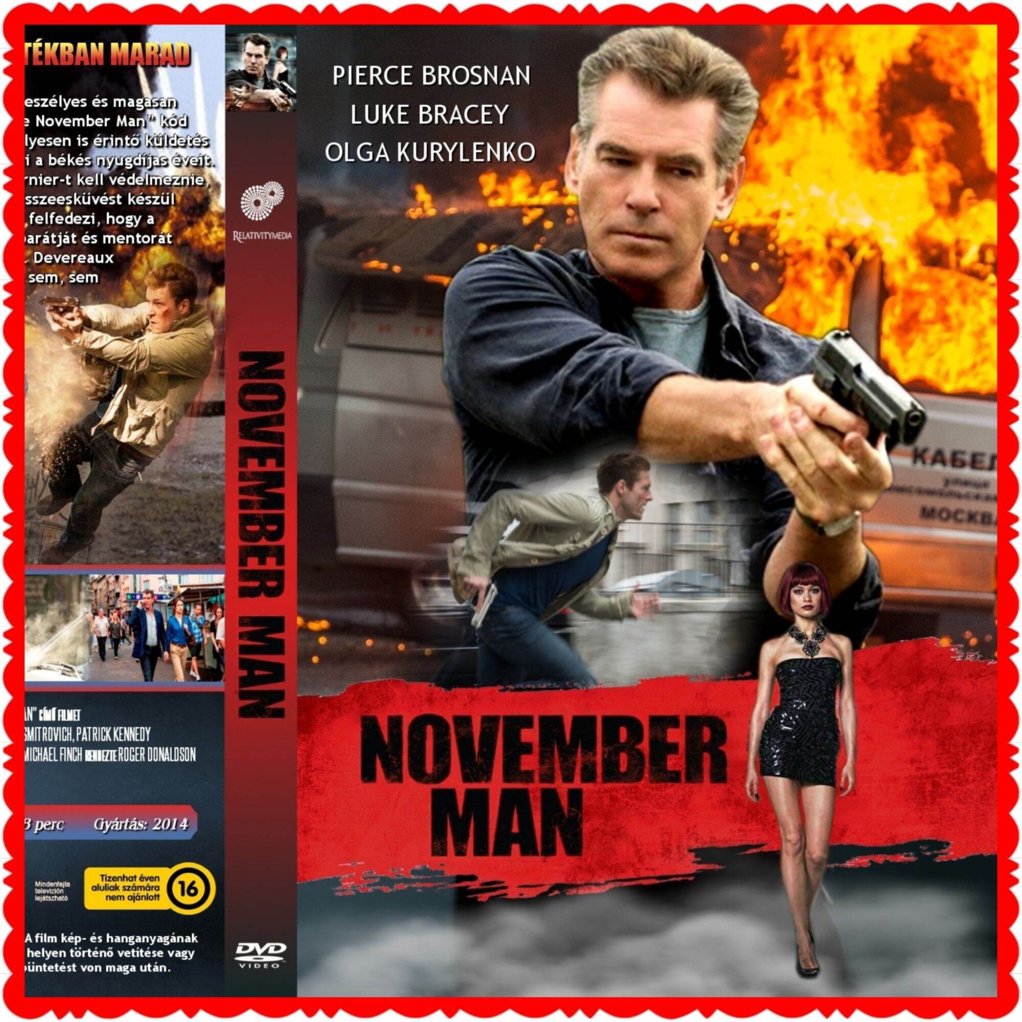 November Man Dvd Cover