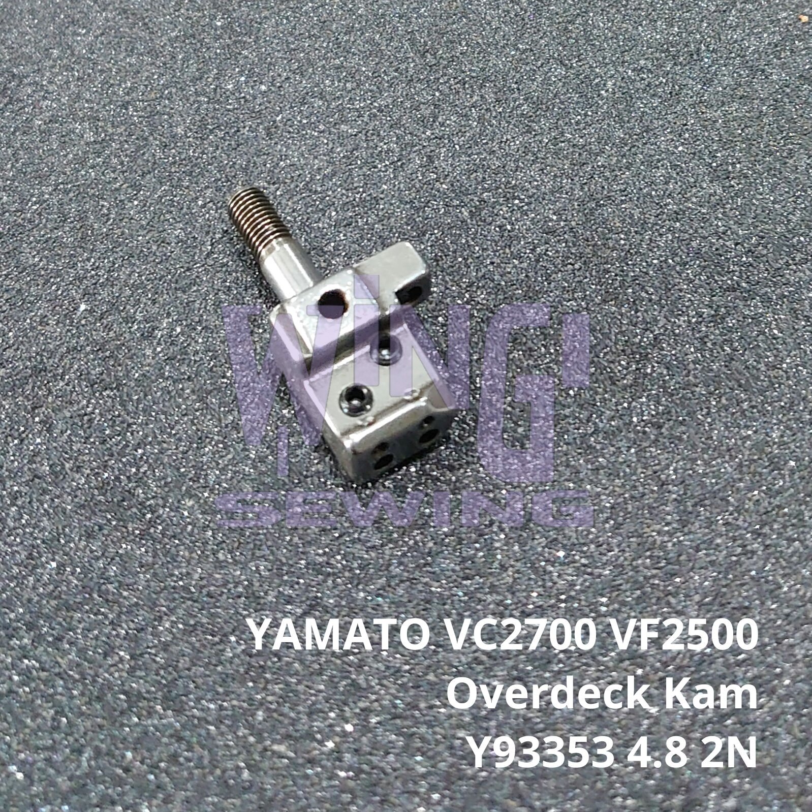 Y93353 YAMATO VC2700 4.8MM 2 Jarum Kepala Jarum Mesin Jahit Overdeck ...