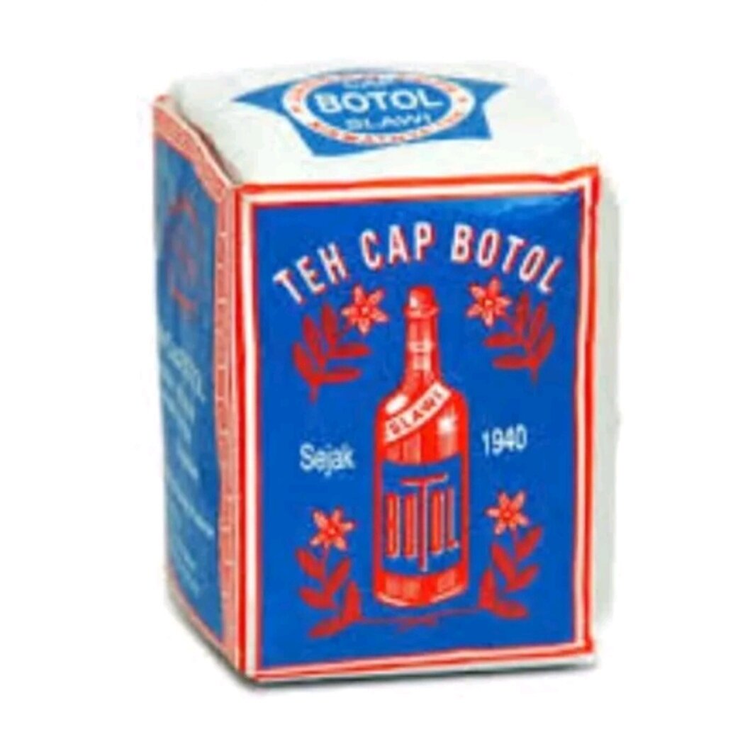 Teh cap botol biru Tubruk 40 gram pak isi 10 pcs | Lazada Indonesia