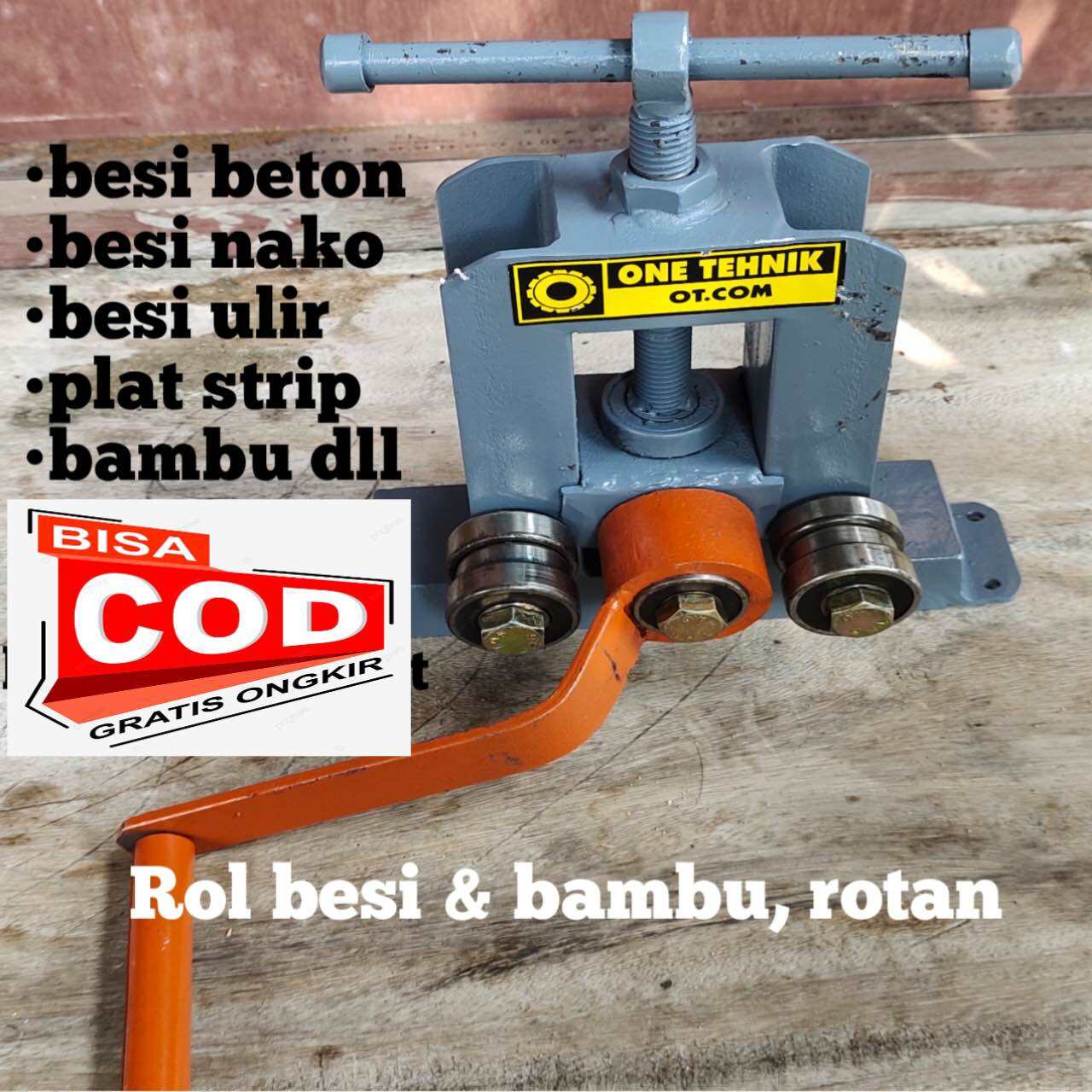 Alat rol besi pelingkar beton nako ulir plat strip kekinian super cepat ...