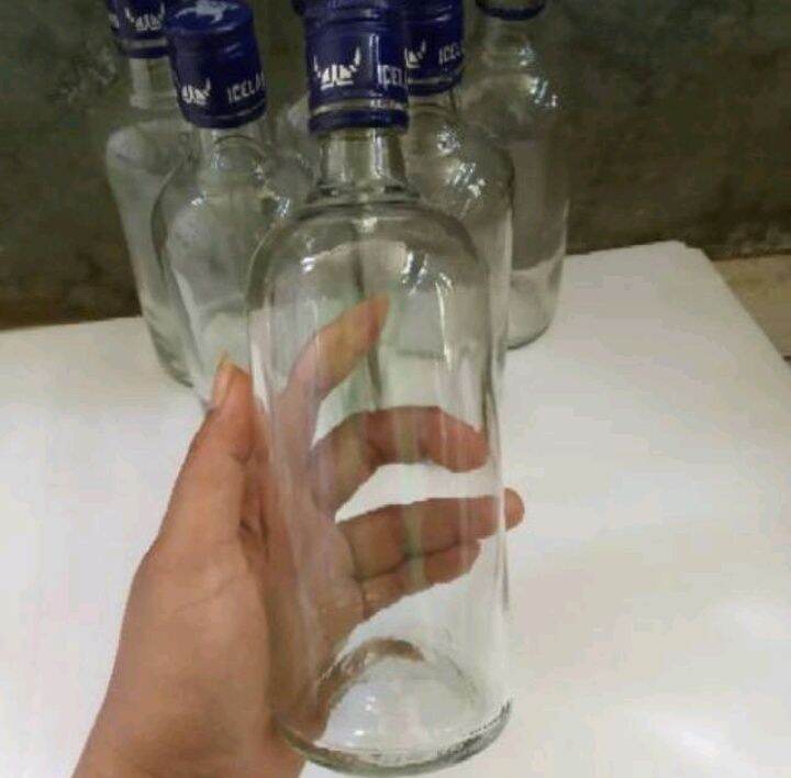 Botol iceland polos botol kaca 500ml | Lazada Indonesia