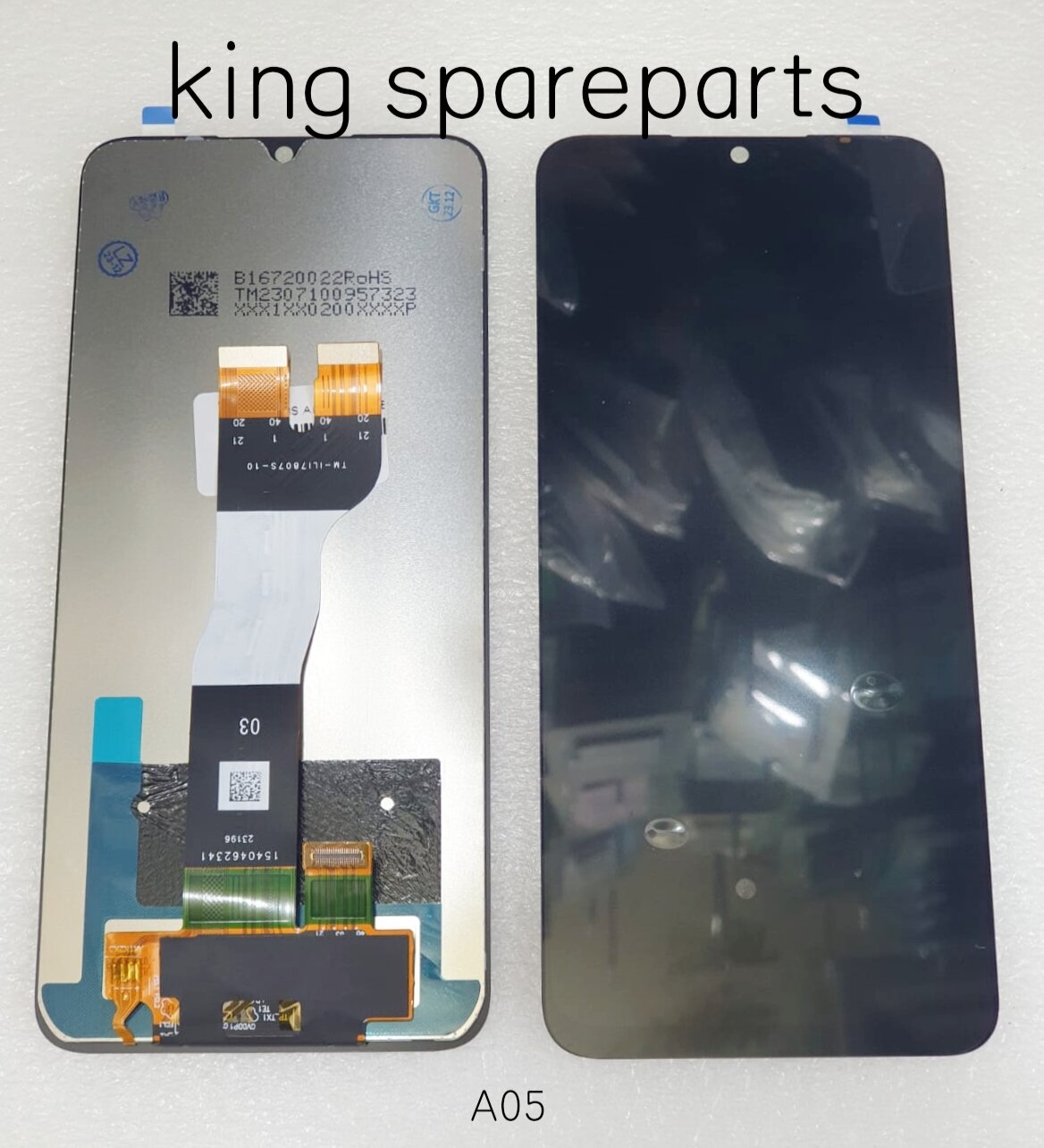 LCD TOUCHSCREEN SAMSUNG GALAXY A05S A057 COMPLETE BLACK | Lazada Indonesia