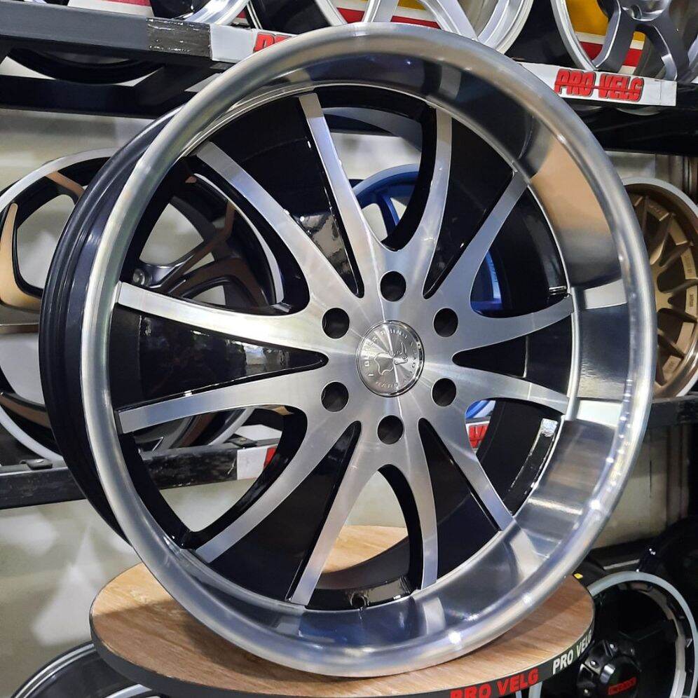 Velg Mobil Ring 22 PCD 6×139.7 Brave Racing Wheel K387 | Lazada Indonesia