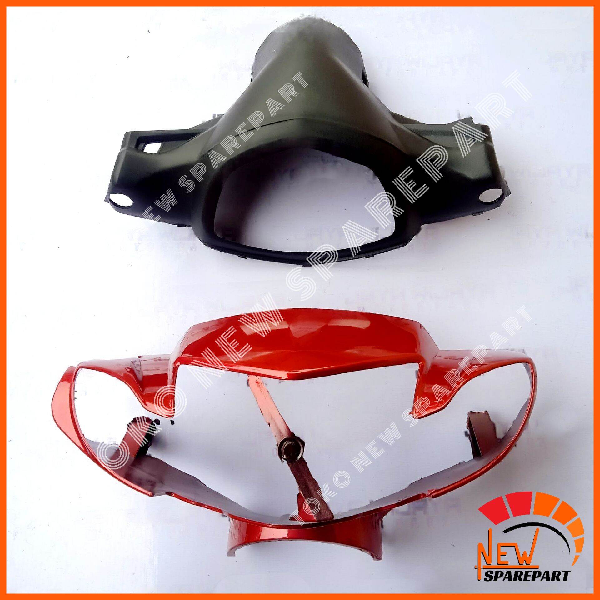 BATOK FULL SET DEPAN BELAKANG YAMAHA VEGA R NEW ALL VARIAN WARNA BIRU ...