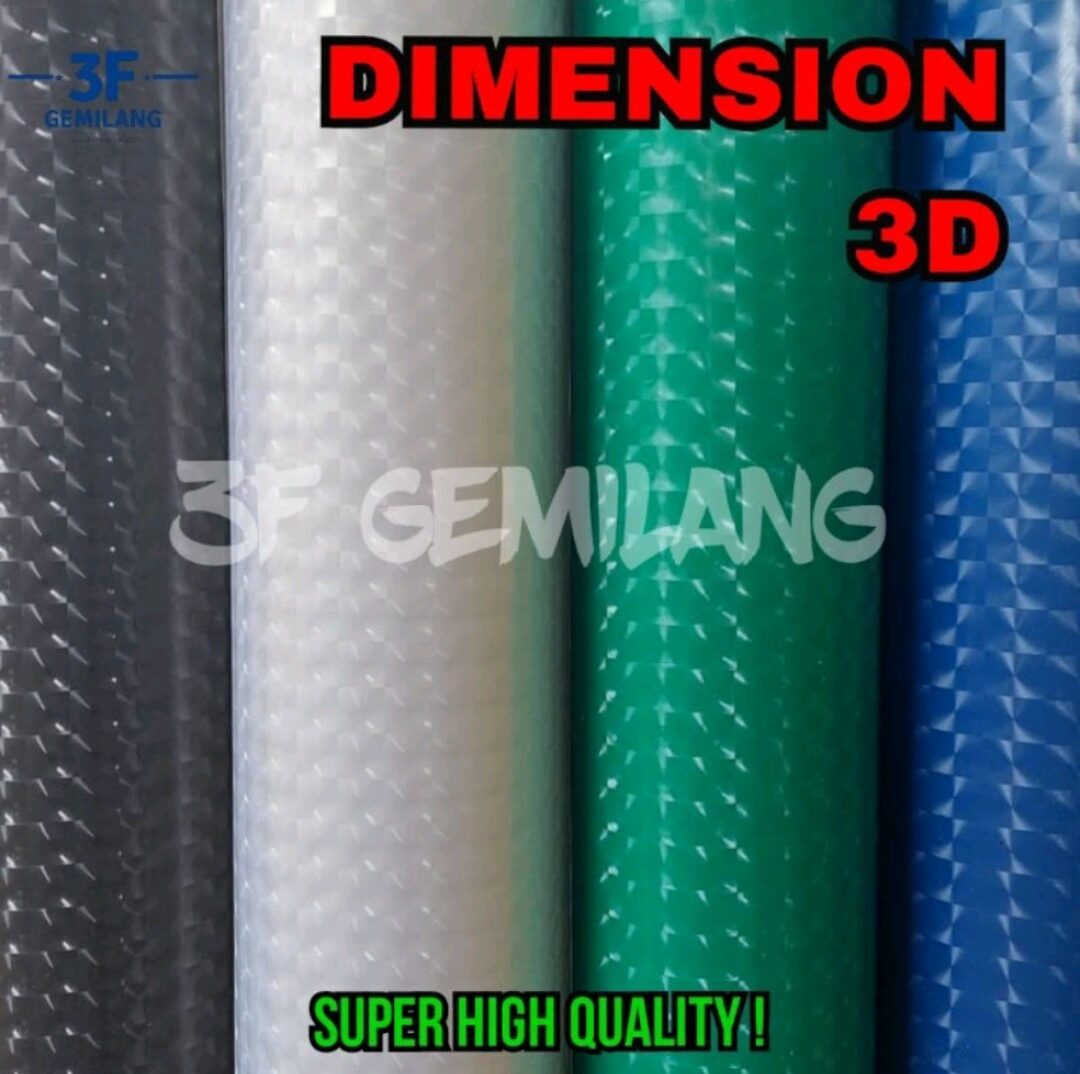 Fiber Plastik Penutup Pagar DIMENSION GLASS 3D Meteran | Lazada Indonesia
