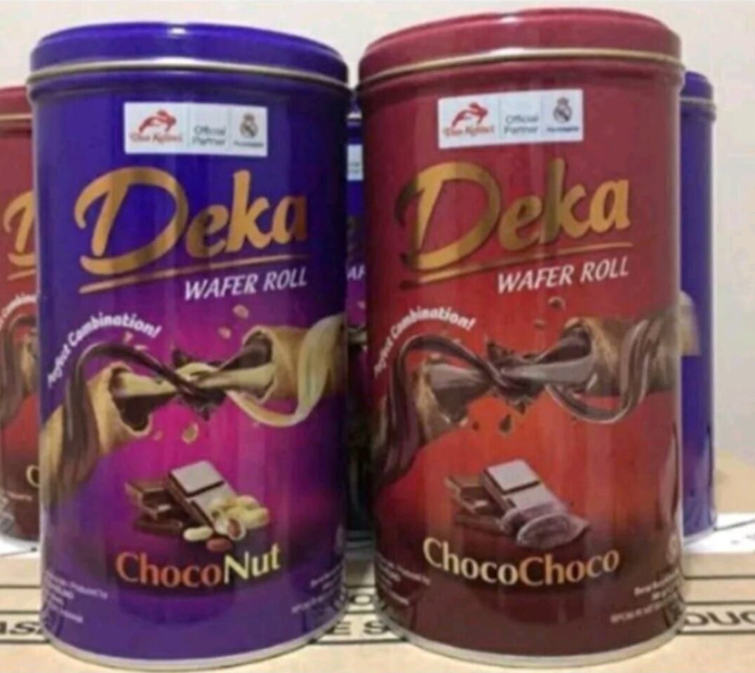 DEKA wafer roll kaleng 330gr | Lazada Indonesia
