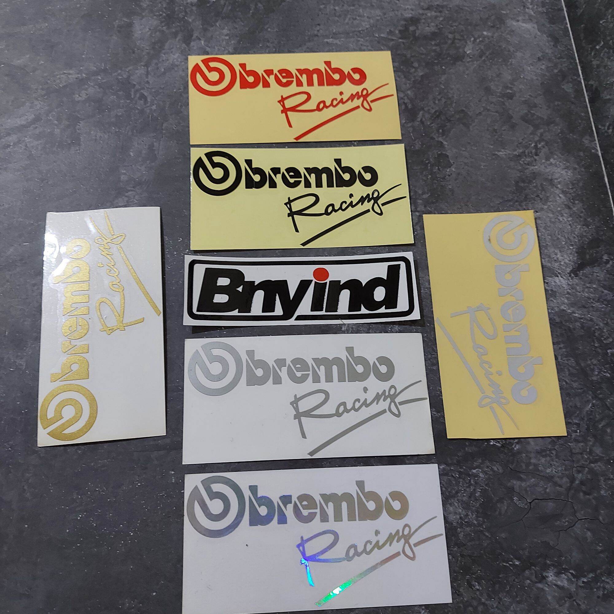 STICKER Stiker BREMBO RACING | Lazada Indonesia