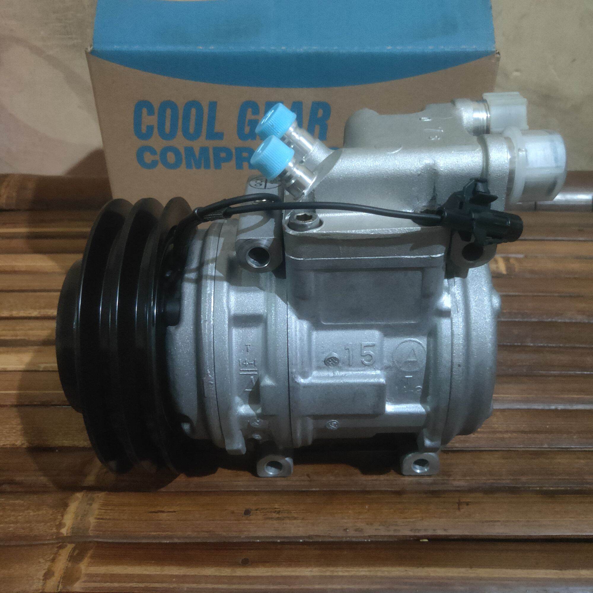 Kompressor Ac Isuzu Traga Denso Assy Komplit lengkap Denso | Lazada ...