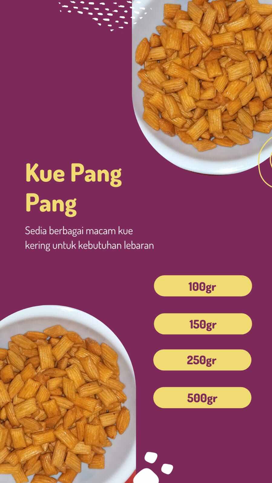 Pang pang 150g 250g / kue pang pang murah | Lazada Indonesia