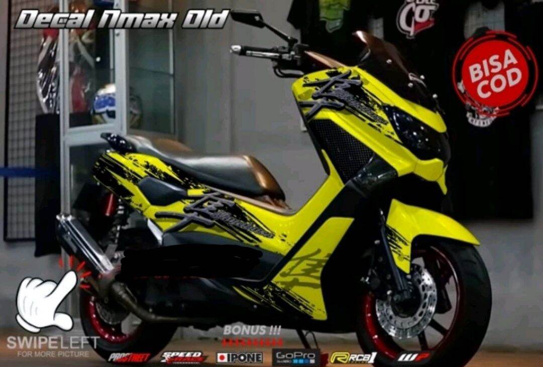 stiker nmax full body 2019 putih | Lazada Indonesia