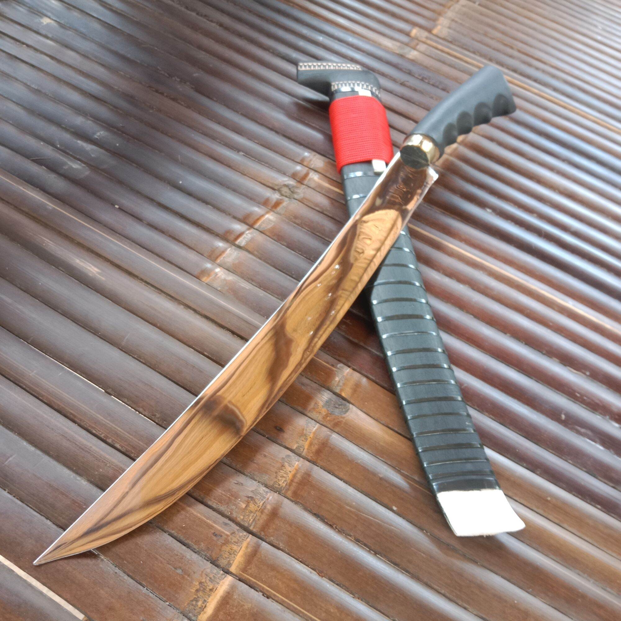 Golok Sembelih Hewan Kurban Panjang Bilah 40 cm Super Tajam | Lazada ...
