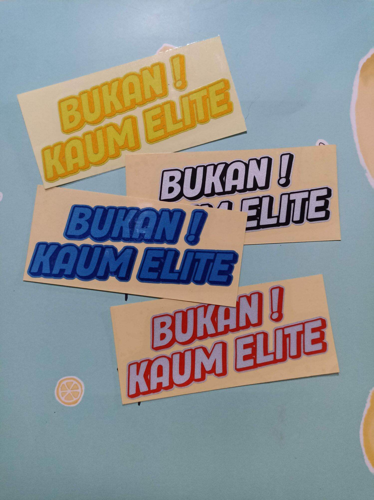 Sticker Bukan Kaum Elite | Lazada Indonesia