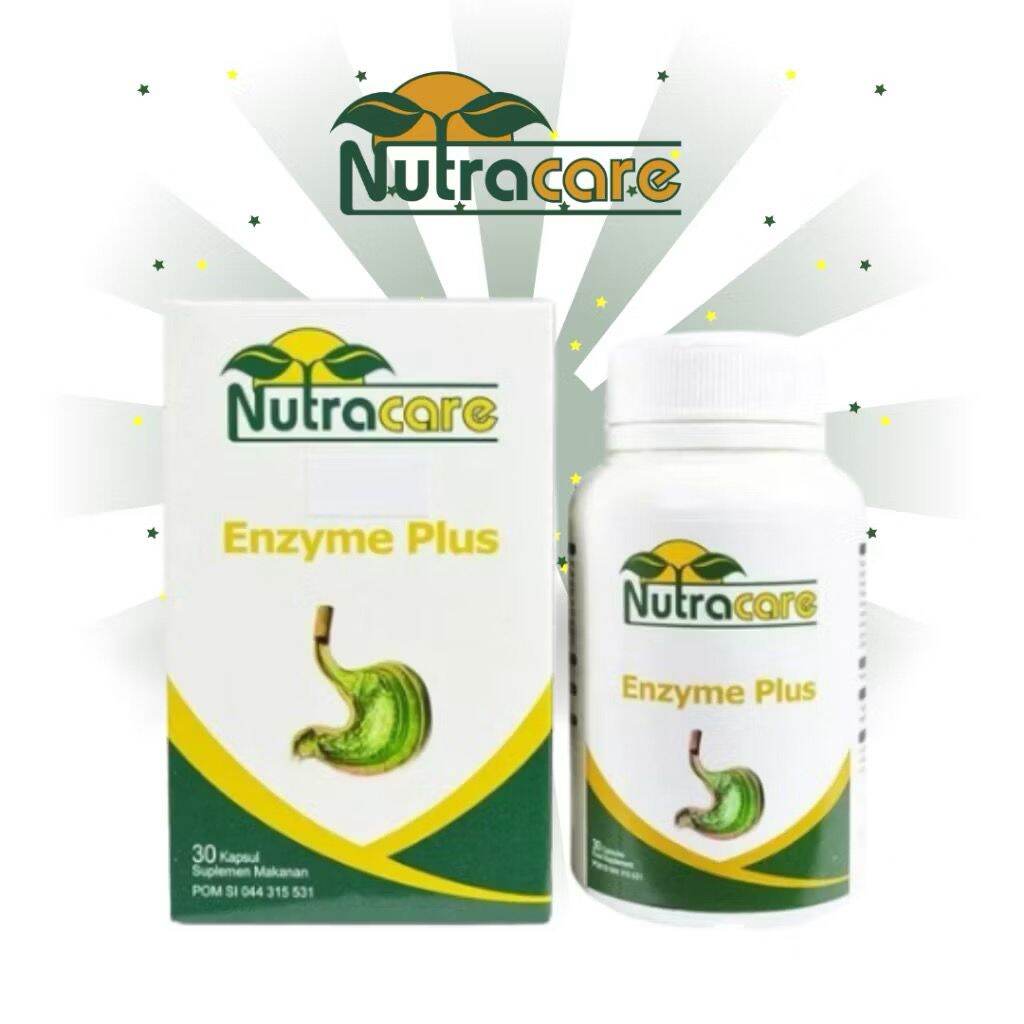 Nutra Care Enzyme Plus isi 30 Kapsul Atasi Pencernaan Lambung | Lazada ...