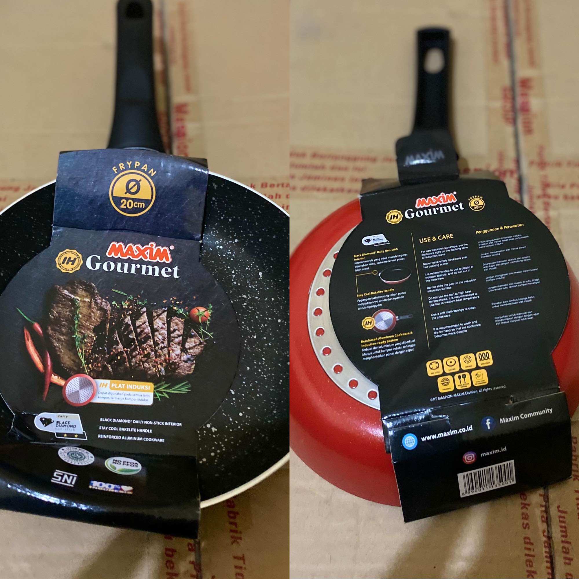 Teflon gourmet induksi maxim | Lazada Indonesia