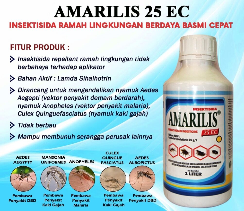 Amarilis 25 EC 1 Liter PCO obat fogging | Lazada Indonesia
