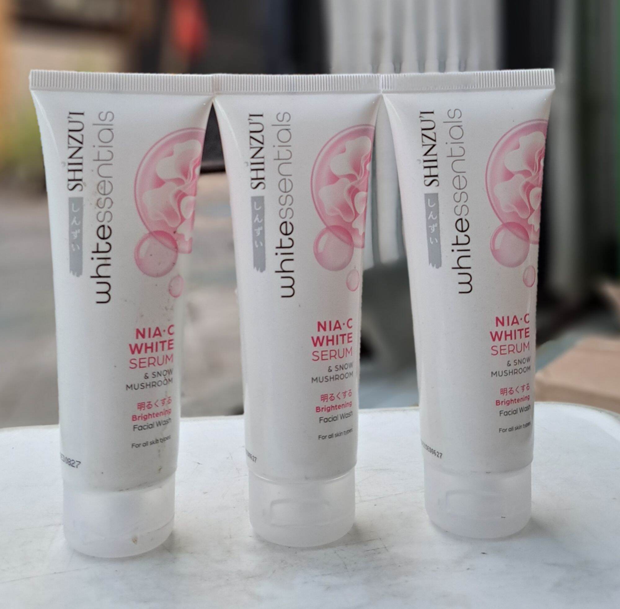 Shinzu'i Facial Wash Skin Lightening 80ML+20ML BRIGHTENING | Lazada ...