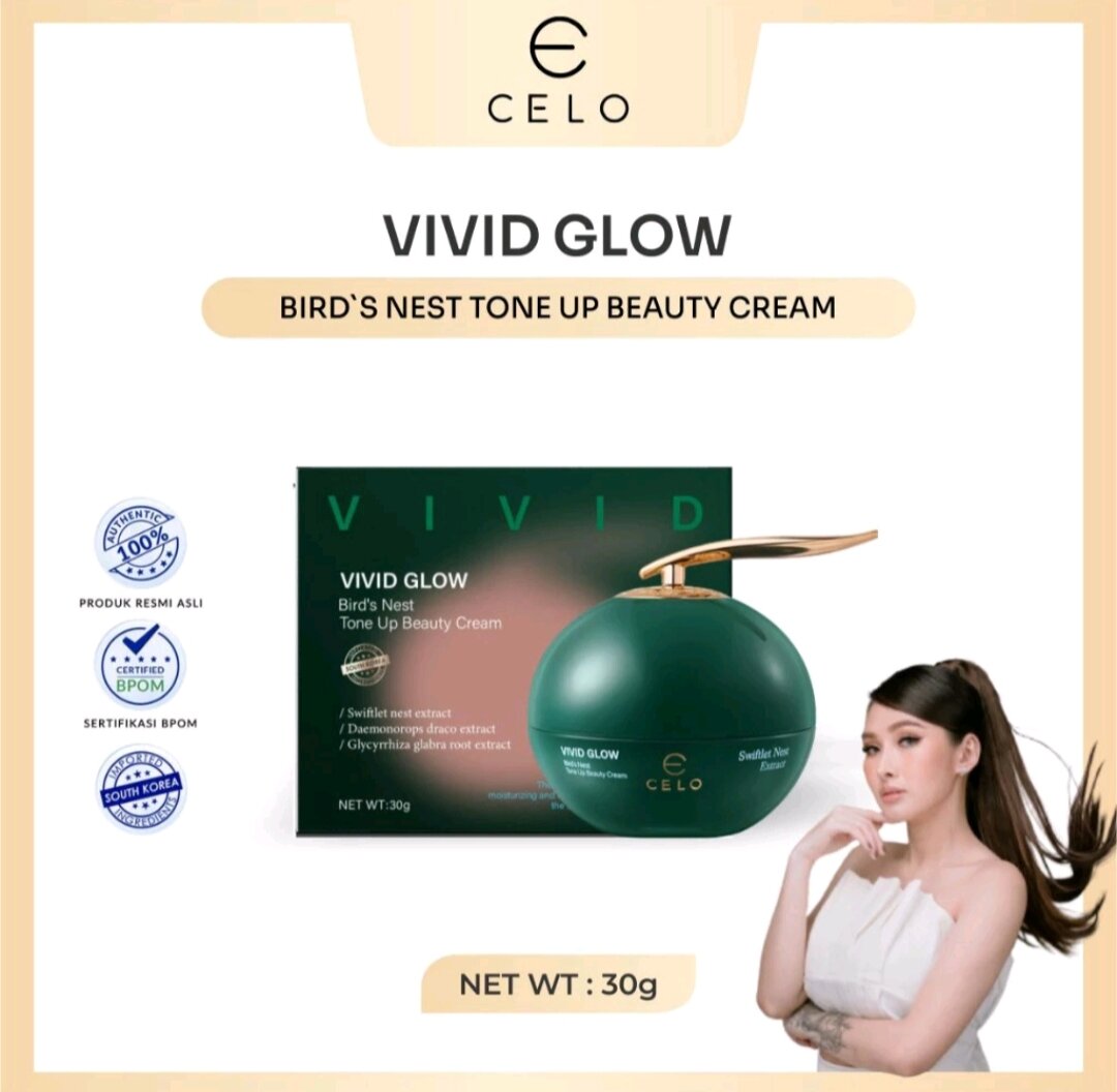 CELO VIVID GLOW BIRD'S NEST TONE UP BEAUTY CREAM | Lazada Indonesia