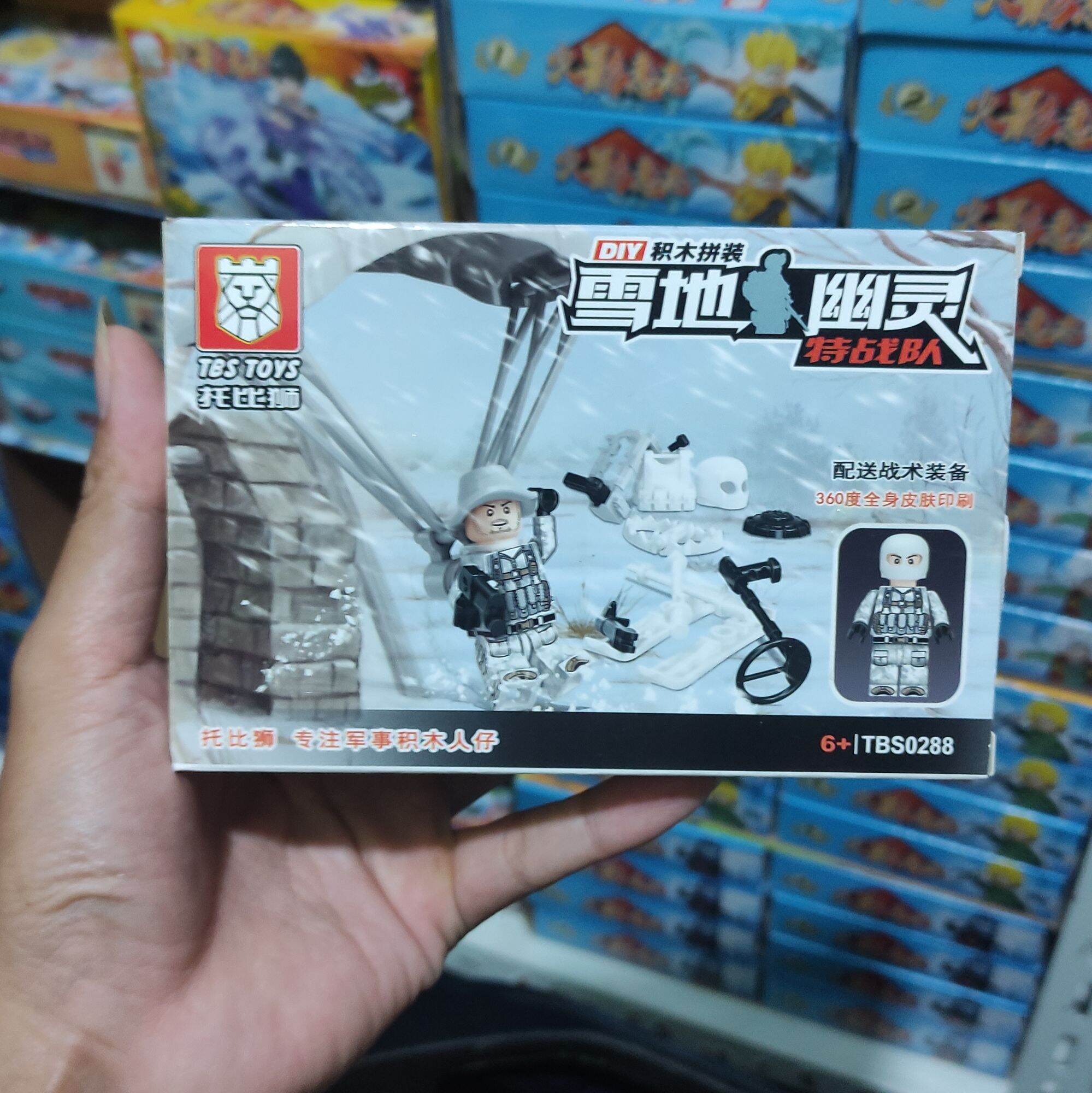 Mainan Brix Lego Polisi Set Senjata Falcon Commandos Swat Minifigure ...