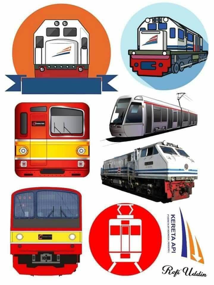 Topper hiasan kue kereta api custom nama | Lazada Indonesia