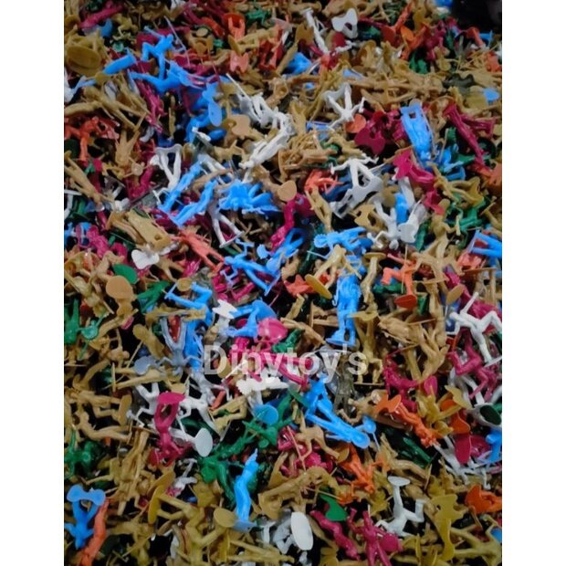 Mainan patung indian patung dayak isi 1 kg mainan anak-anak | Lazada ...
