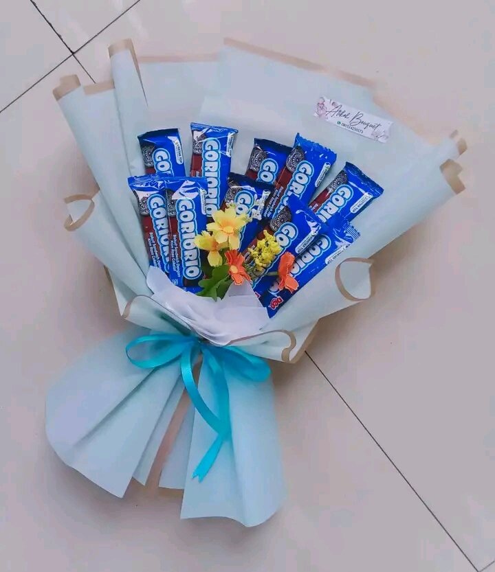 buket jajan Goriorio/ buket snake cocok untuk kado spesial / buket ...