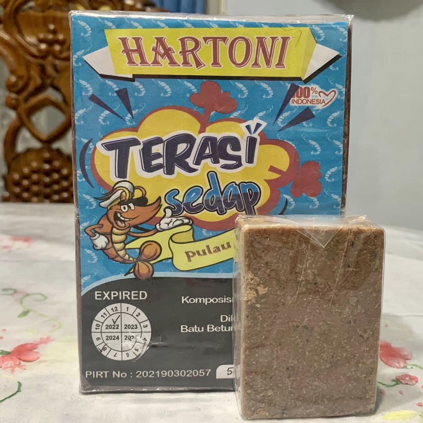 Terasi / Caluk / Blacan Asli Bangka | Lazada Indonesia