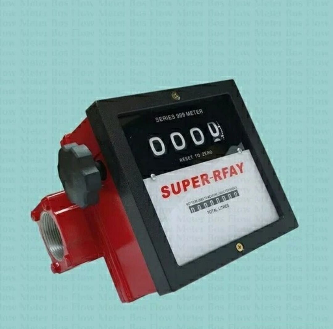 flow meter analog 2 inch SUPER-RFAY,alat ukur BBM, SOLAR dan AIR ...