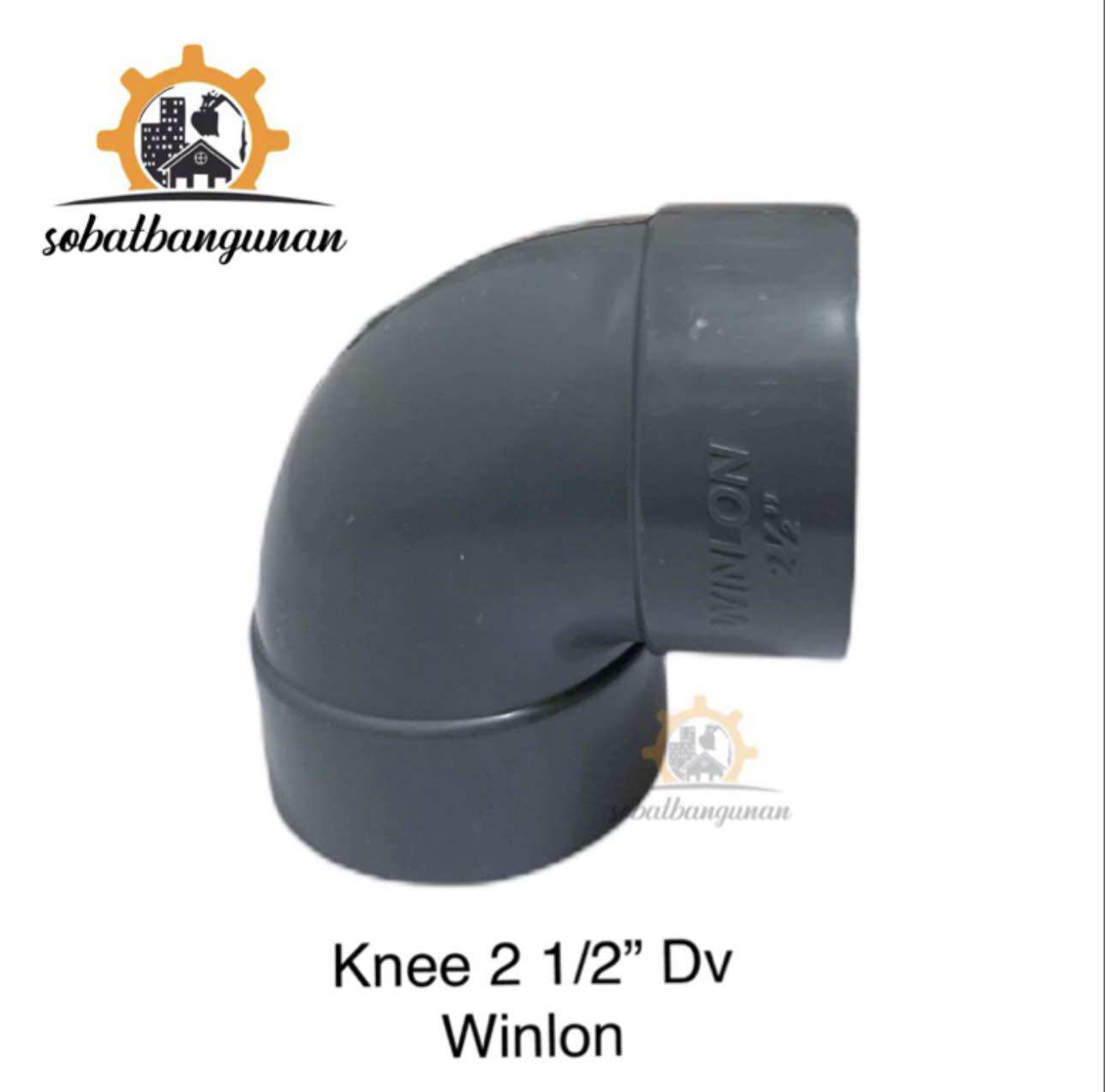 KNEE 2 1/2” inch WINLON DV / Keni PVC / Fitting Pipa Elbow | Lazada ...
