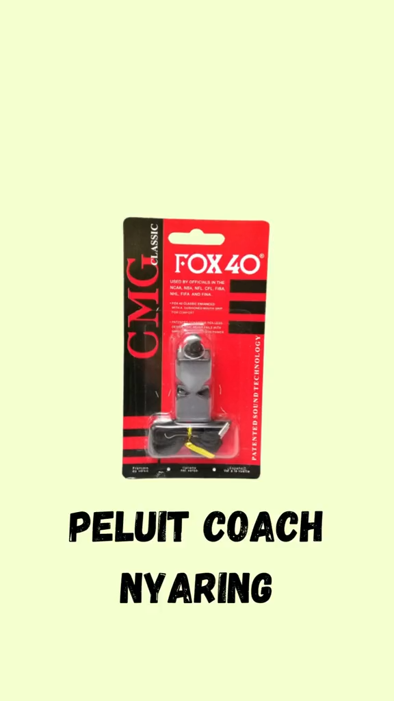 PELUIT FOX40 Classic Whistle Fox 40 dan 80 Pluit Wasit Parkir - Murah ...