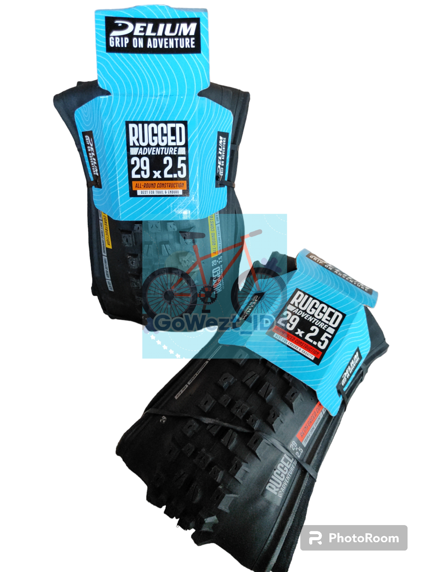 Ban Luar Sepeda Ukuran 29 x 2.5 2.50 Delium Aramid Kevlar Rugged All ...
