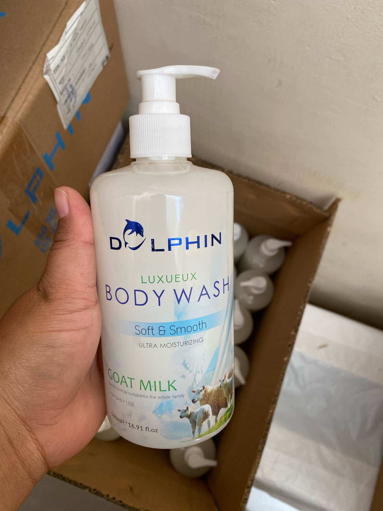 Dolphin body wash Sabun Cair pemutih 500ml | Lazada Indonesia