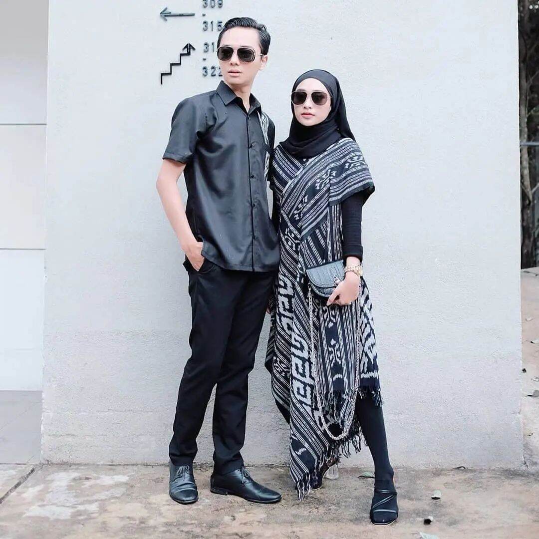 couple tenun jepara terbaru || sarimbit tenun kekinian motif toraja ...