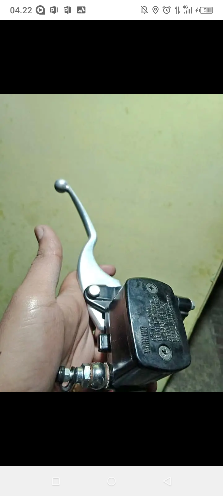 master depan rem Yamaha Vega jupter barang second asli original copotan ...