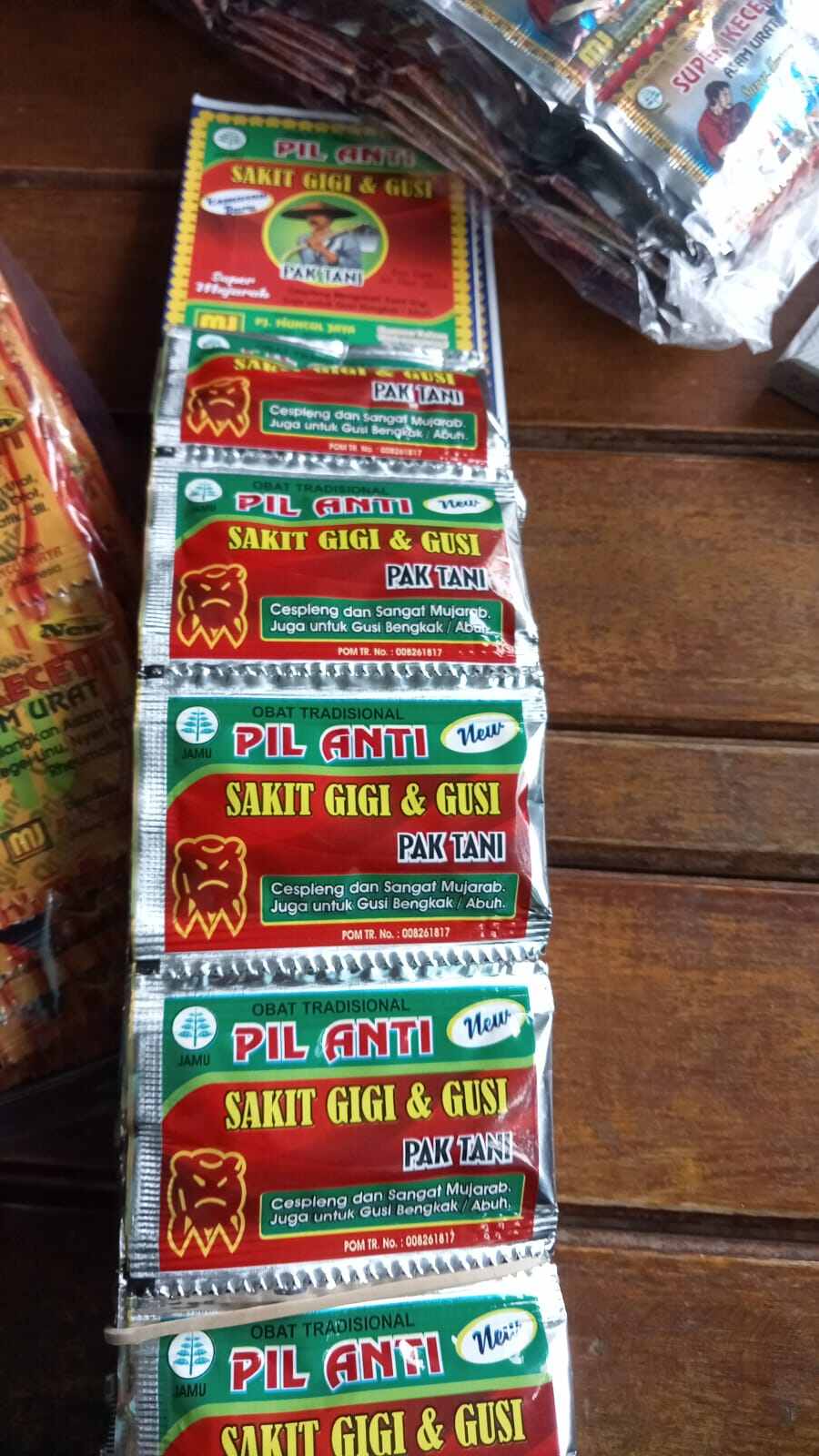pak tani pil anti sakit gigi | Lazada Indonesia