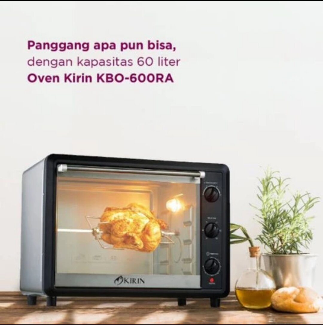 KIRIN OVEN KBO 600 RA KAPASITAS 60 LITER | Lazada Indonesia