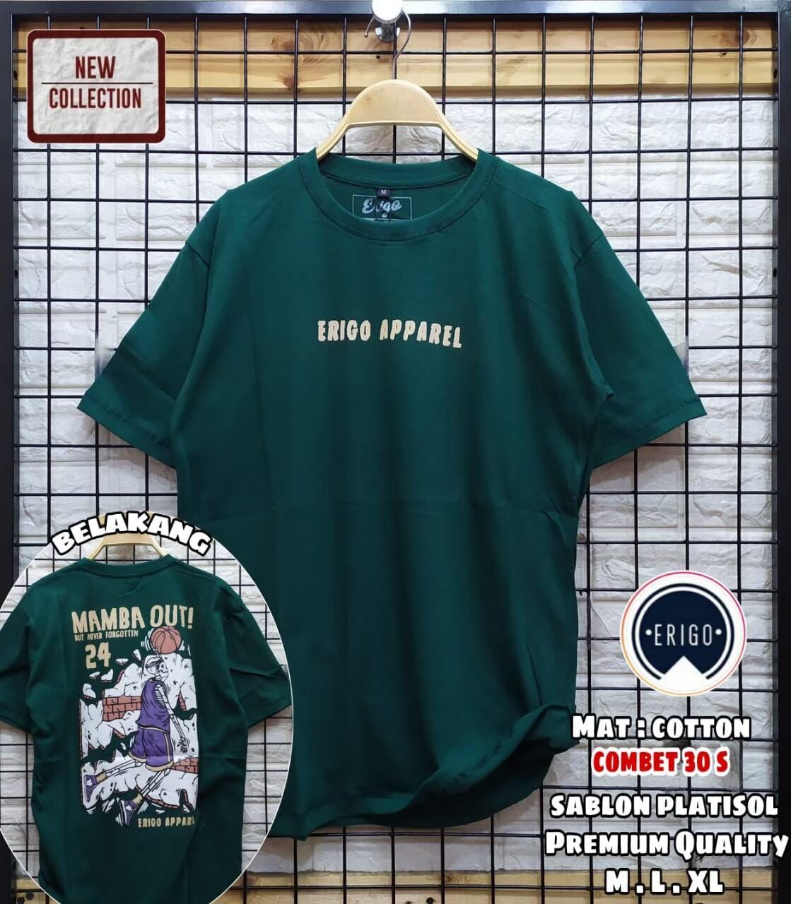 Kaos Erigo Ori / kaos Erigo pria dan wanita / kaos Erigo lengan pendek ...