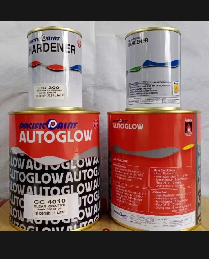 Vernish Clear Coat Autoglow 4010 1kg Pernis Mengkilap gloss glossy ...