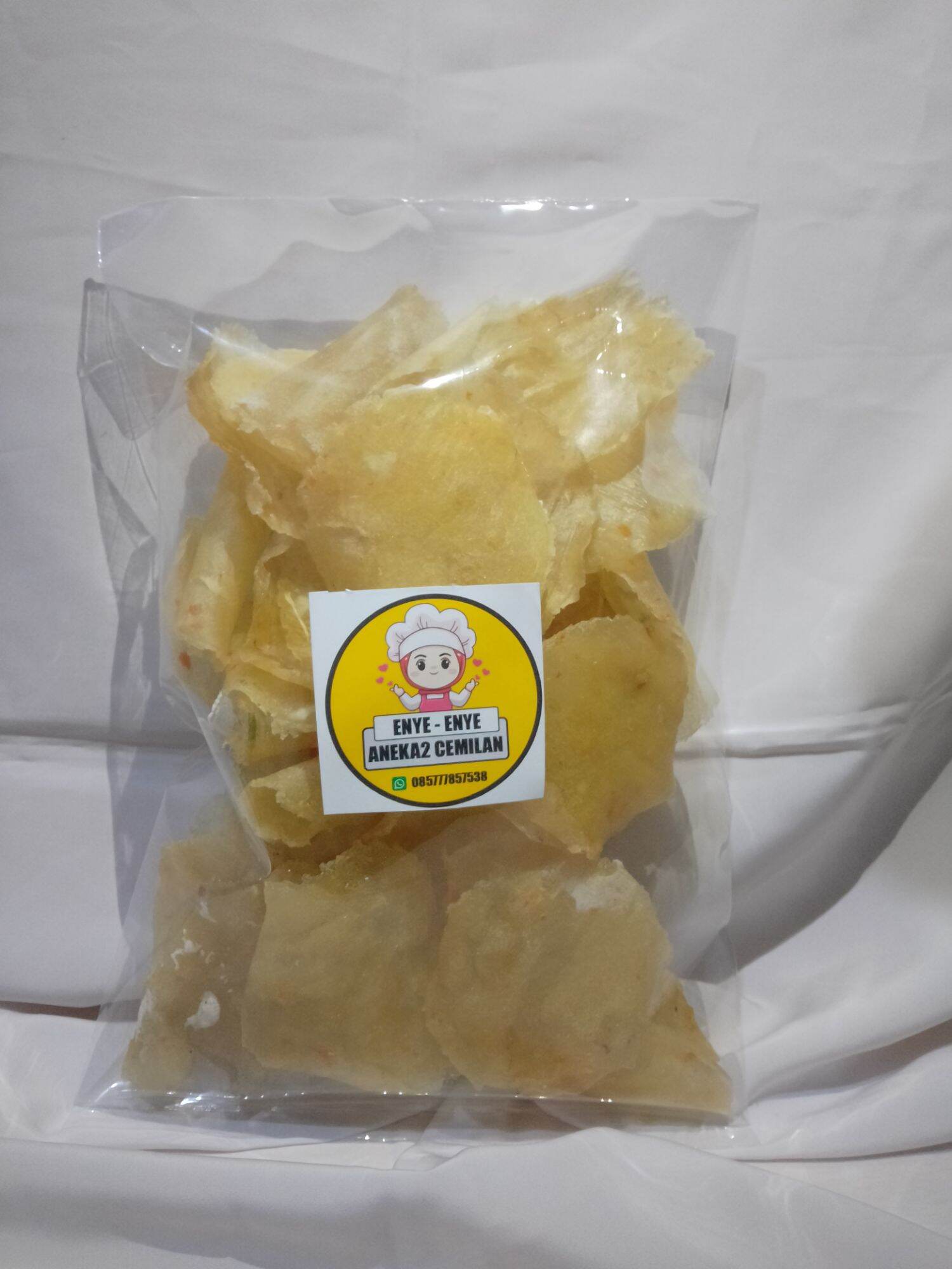 Opak Singkong/Kerupuk Singkong/Enye-Enye Singkong Khas Bogor Original ...