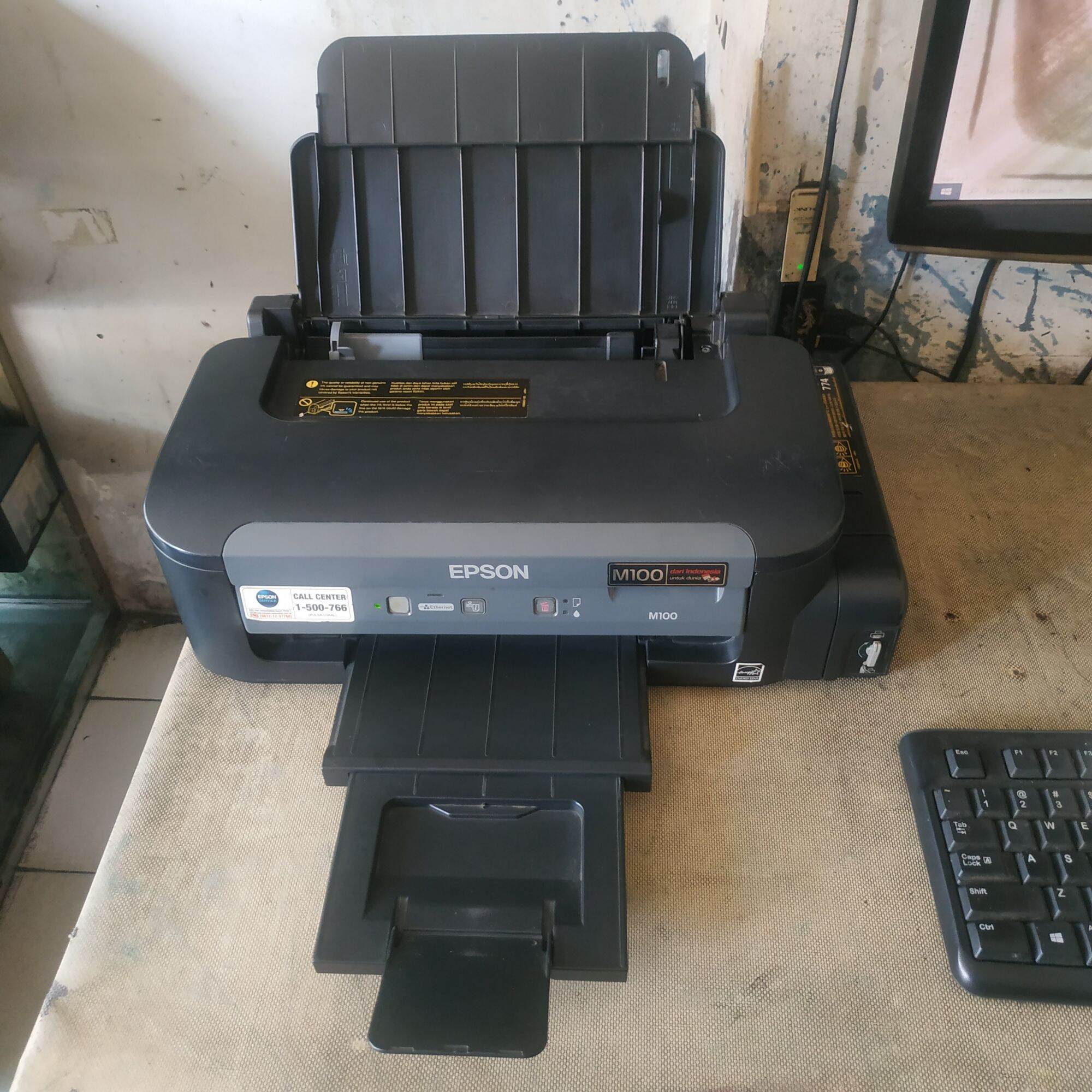 Epson M100 Monochrome Ecotank Print Only | Lazada Indonesia