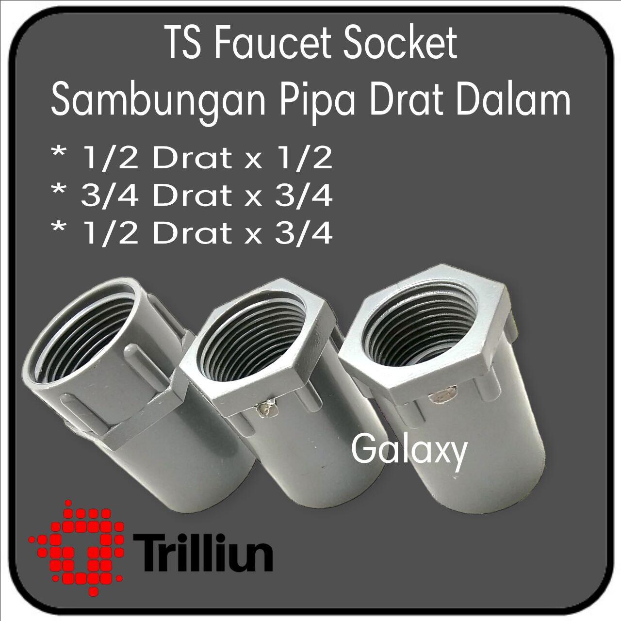 TS Faucet Socket - Sambungan Pipa Drat Dalam | Lazada Indonesia