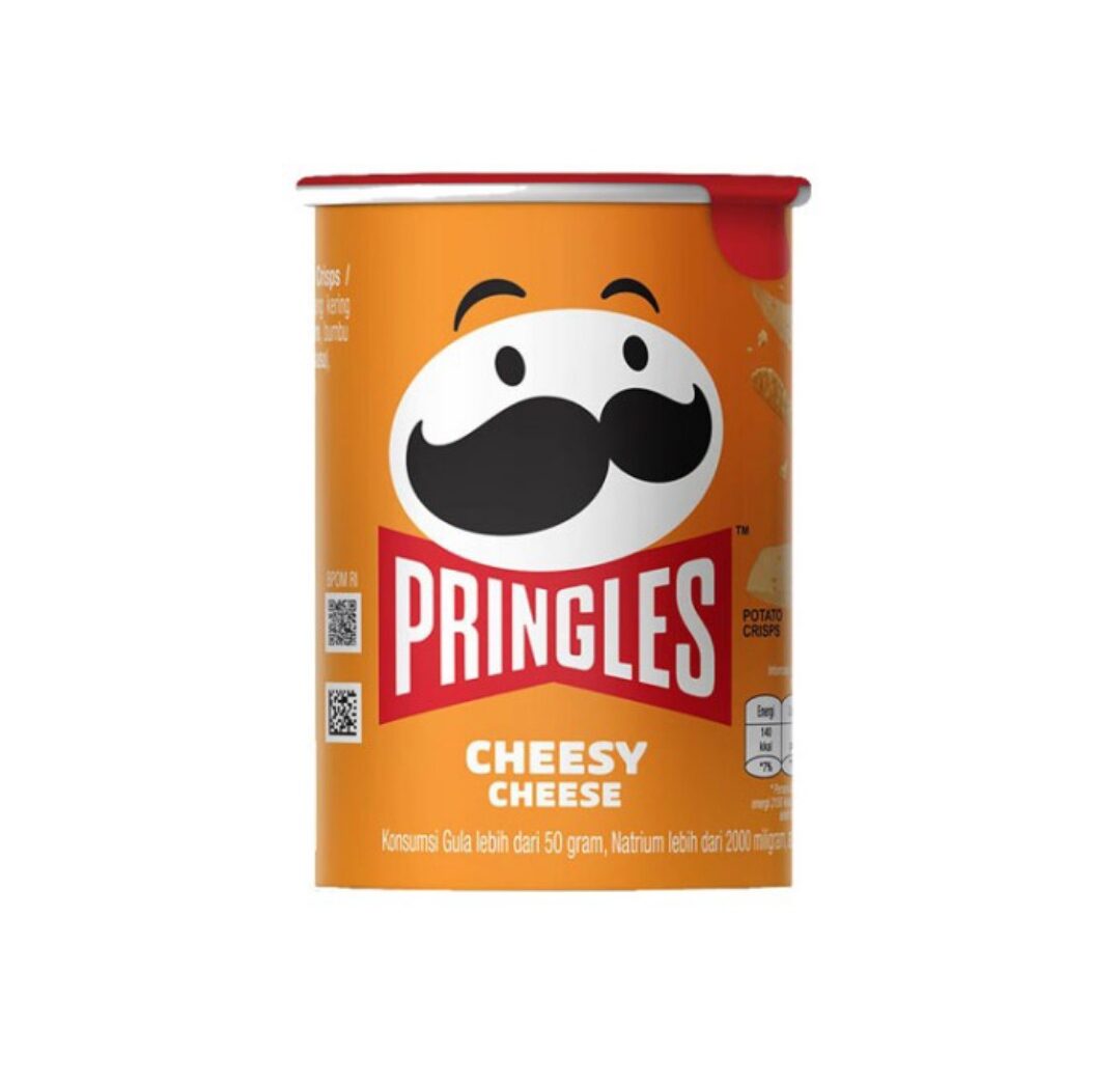 Pringles Potato Crisps Cheesy Cheese 42gr | Lazada Indonesia