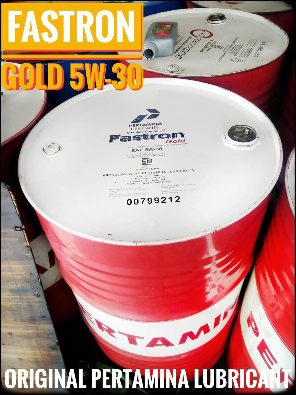 Fastron Gold 5W-30 Original pertamina | Lazada Indonesia