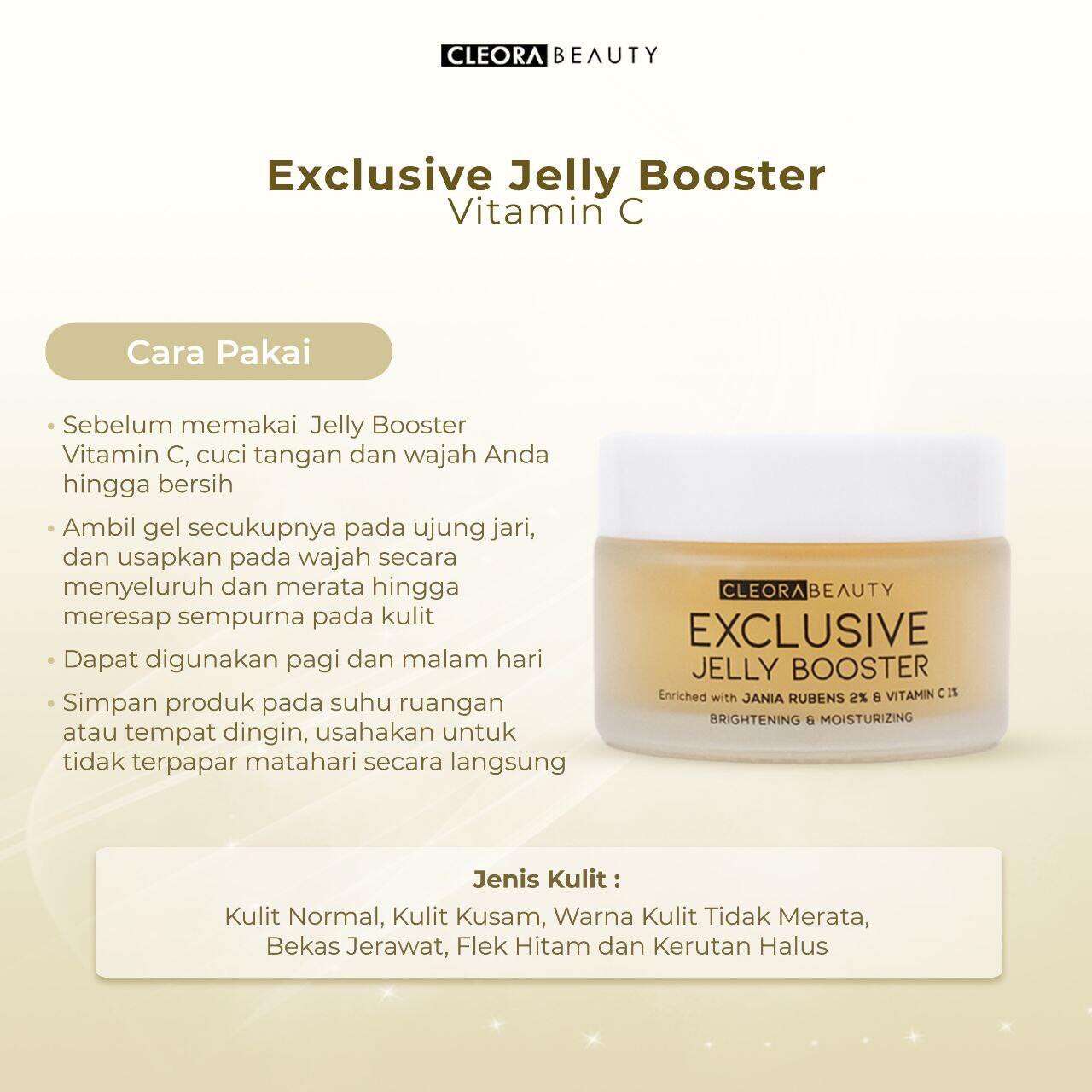Cleora Beauty Jelly Booster with Vitamin C | Lazada Indonesia