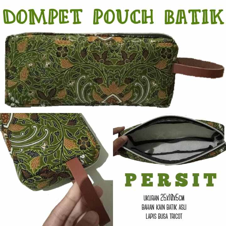Dompet Pouch Batik Persit | Lazada Indonesia