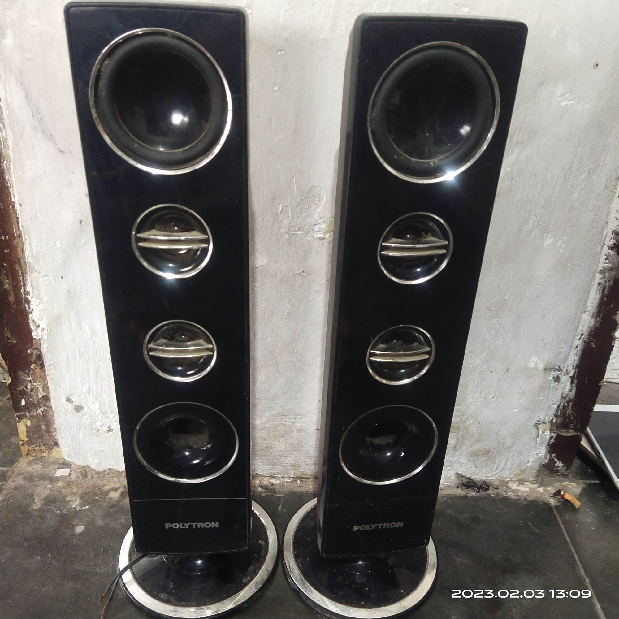 Speaker Box TV Polytron impedance 24-32 series bass / subwoofer mobil ...