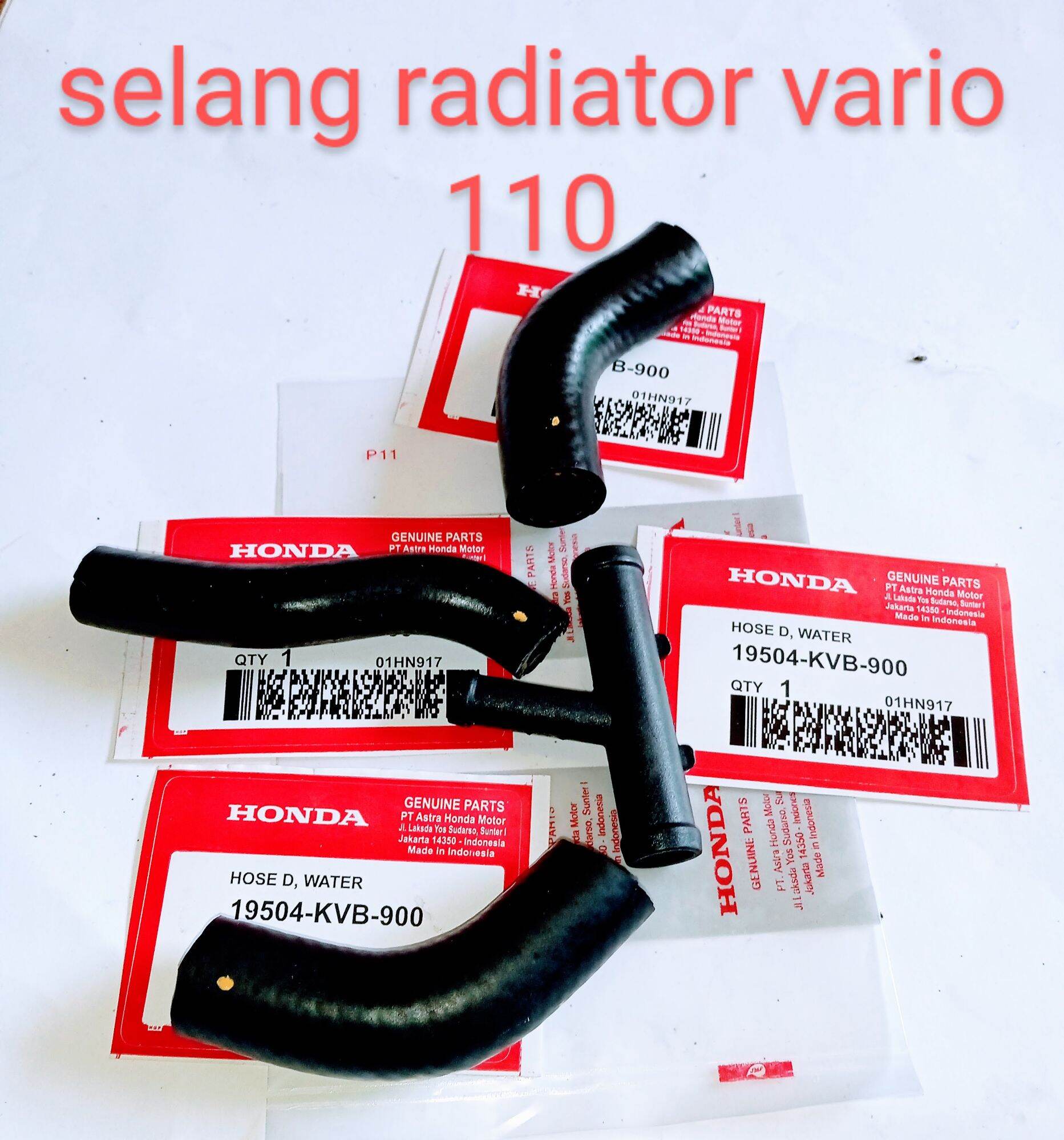 SELANG RADIATOR SET HONDA VARIO 110 KARBU. KVB ASLI | Lazada Indonesia