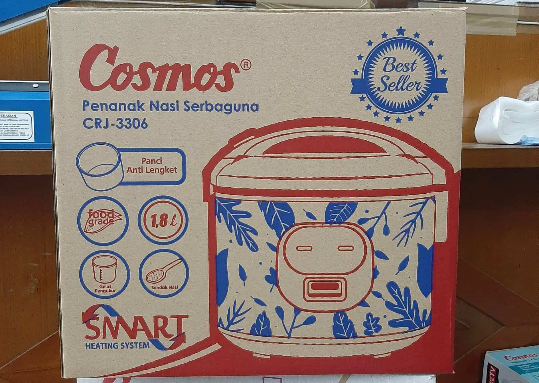 Cosmos Magic Com Jar Warmer Rice Cooker CRJ-3306 | Lazada Indonesia