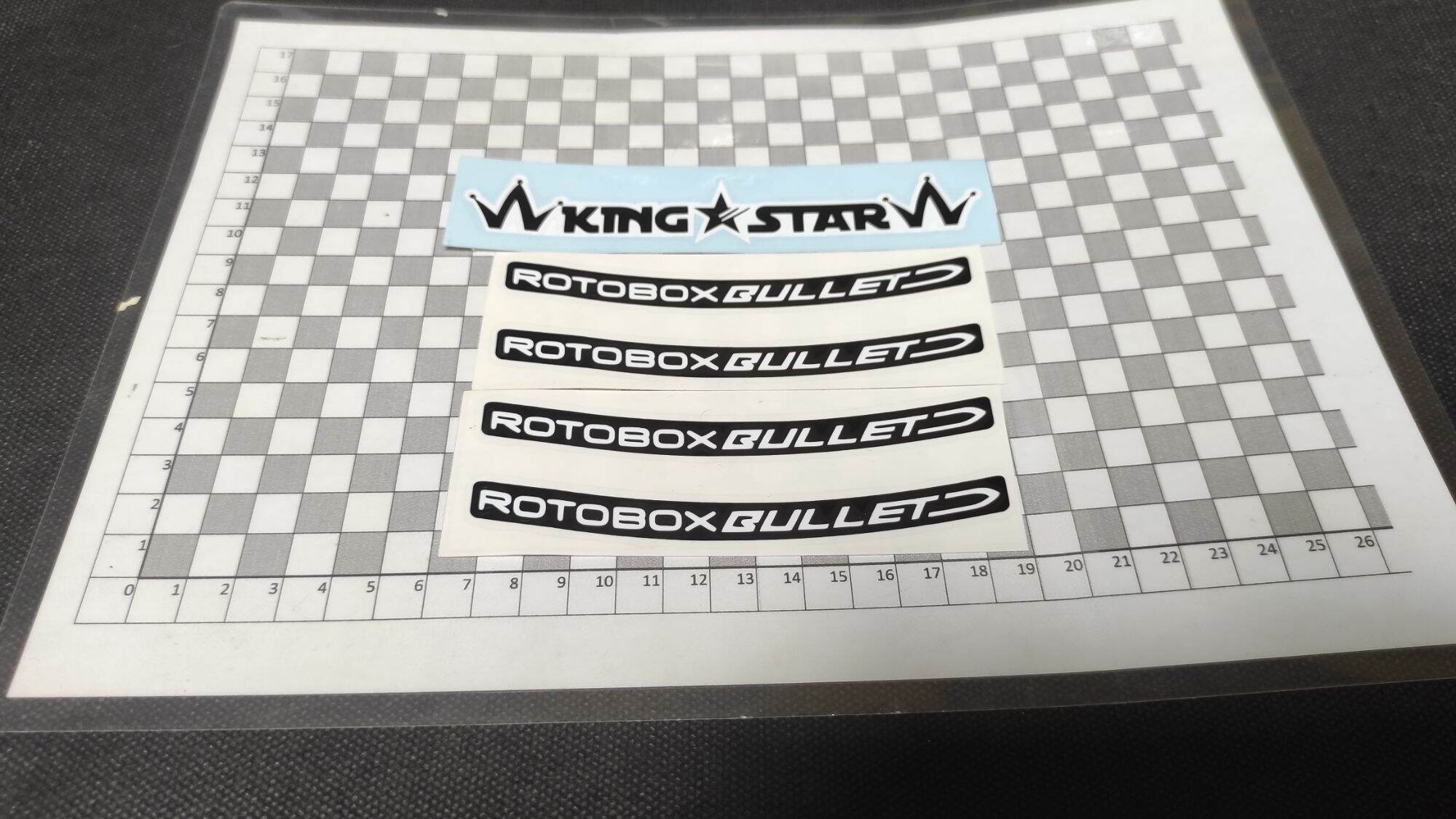 Cutting Sticker Rotobox Bullet Velg | Lazada Indonesia