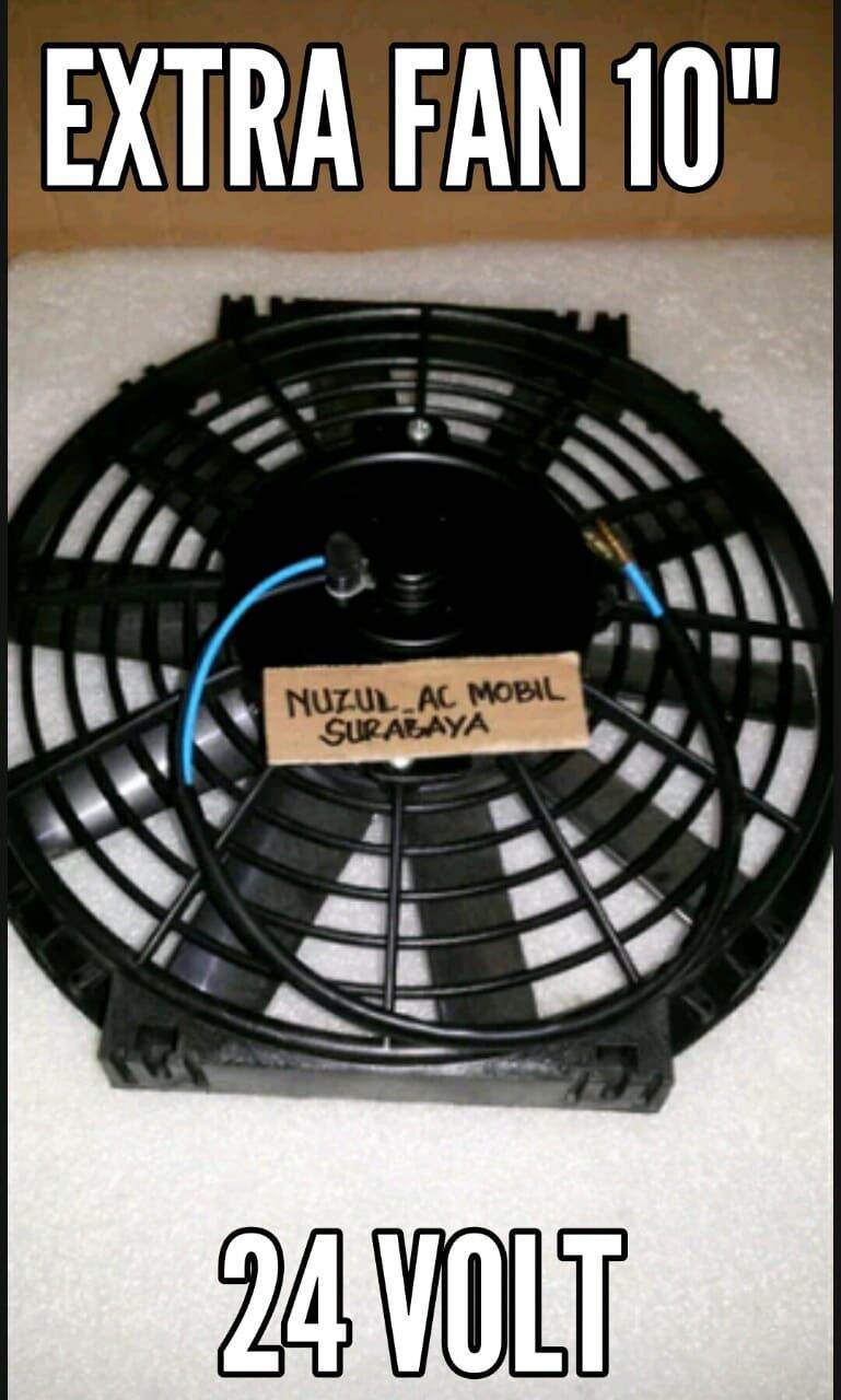 Extra Fan Kipas Universal 10" - 10 Inchi - 24V - 24 Volt - Rangka ...